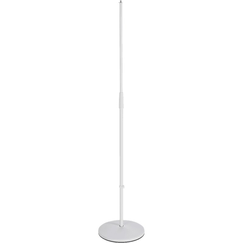Sonoplay - Pied de micro blanc - Base : Dim 275 mm, fonte- Hauteur ...